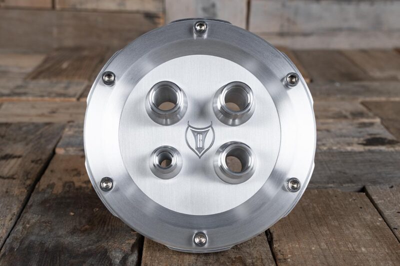 Round A/C Bulkhead Fitting by Restomod Air