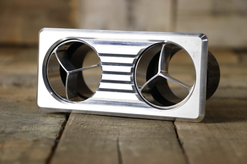 Quantum Dual - Triple Vane Billet Aluminum A/C Vent by Restomod Air