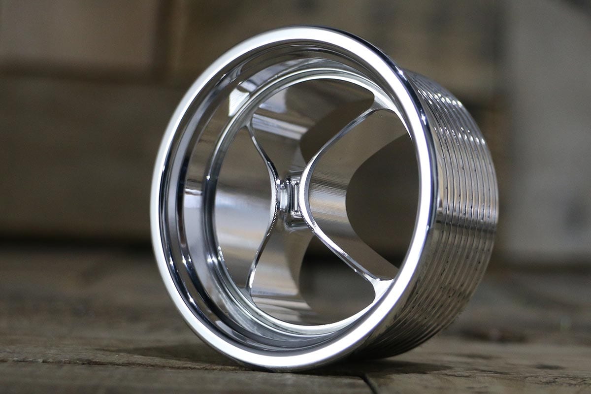 Deep Dish V2 Billet Aluminum A/C Vent by Restomod Air