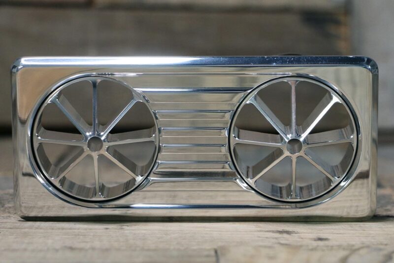 Quantum Dual - 8 Vane Billet Aluminum A/C Vent by Restomod Air