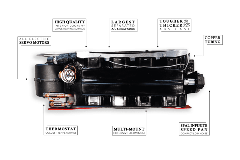 Custom Aftermarket Air Conditioning Kits - Restomod Air