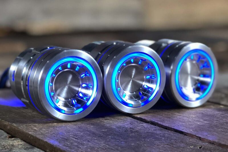 PODS A/C Controls with Blue LED by Restomod Air