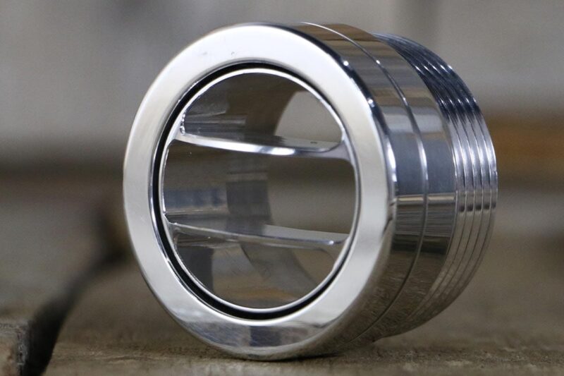 Nano Dual Vane Billet Aluminum A/C Vent by Restomod Air