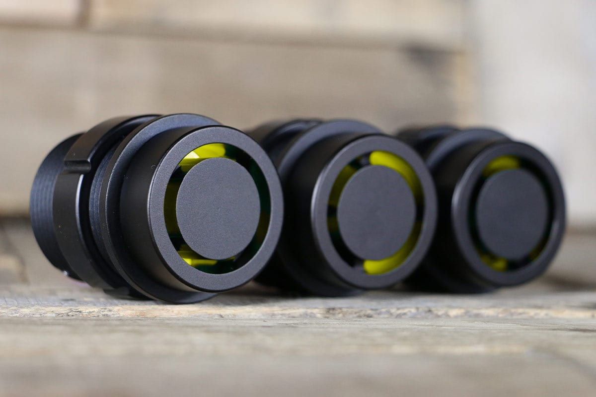 Reactor PODS with Smooth Knob Yellow LED by Restomod Air