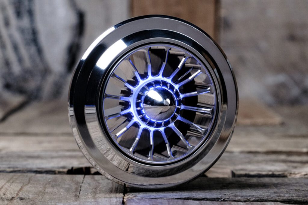 Diablo Mini Smooth Aero Blue A/C Vent by Restomod Air