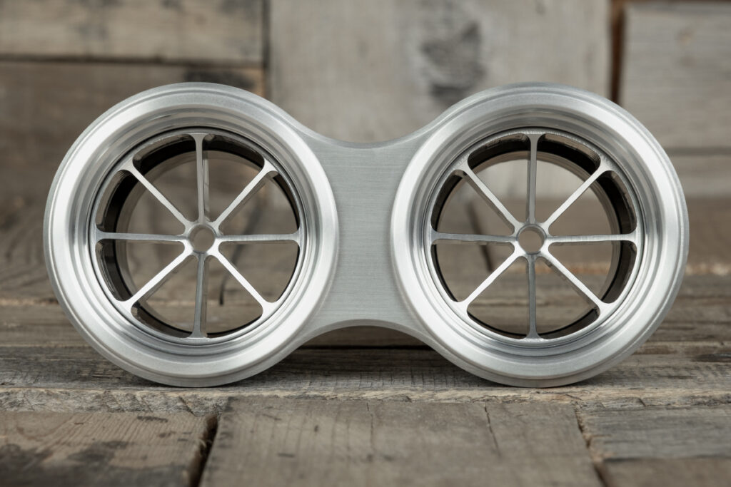 NUK Dual Deep Dish 8 Vane Billet Aluminum A/C Vent by Restomod Air