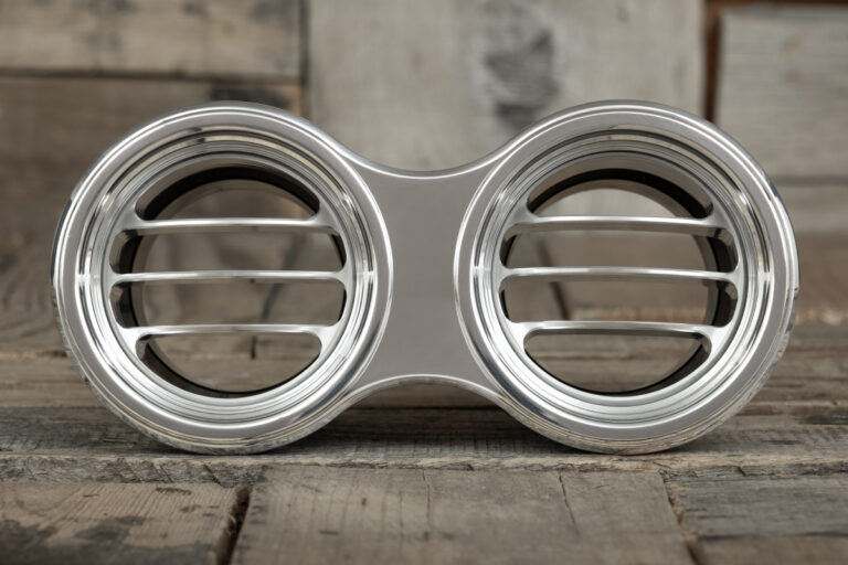 NUK Dual Deep Dish Tres Billet Aluminum A/C Vent by Restomod Air