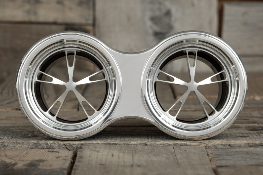 NUK Dual Deep Dish Pentad Billet Aluminum A/C Vent by Restomod Air