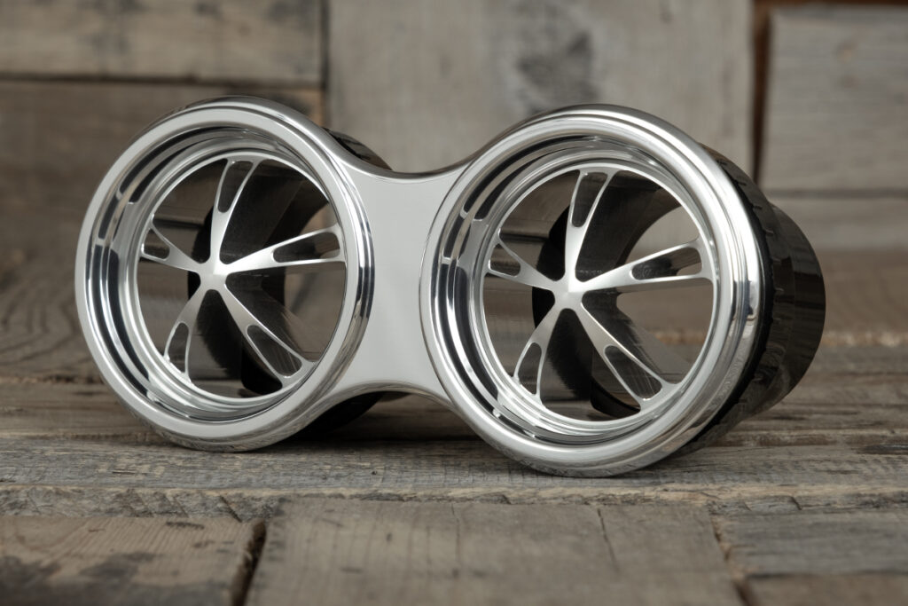 NUK Dual Deep Dish Pentad Billet Aluminum A/C Vent by Restomod Air