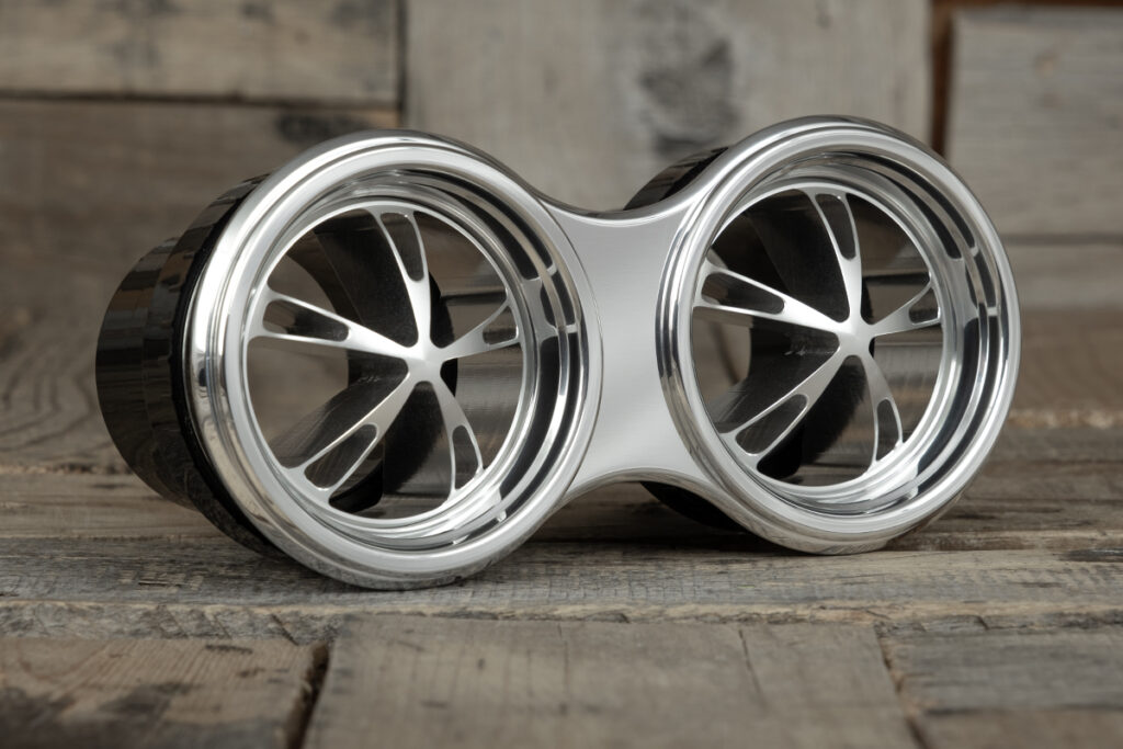 NUK Dual Deep Dish Pentad Billet Aluminum A/C Vent by Restomod Air