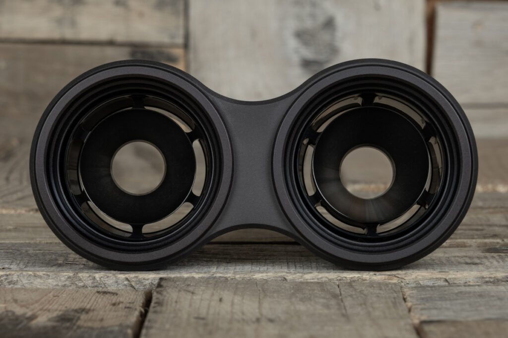NUK Dual Deep Dish Vortex Billet Aluminum A/C Vent by Restomod Air