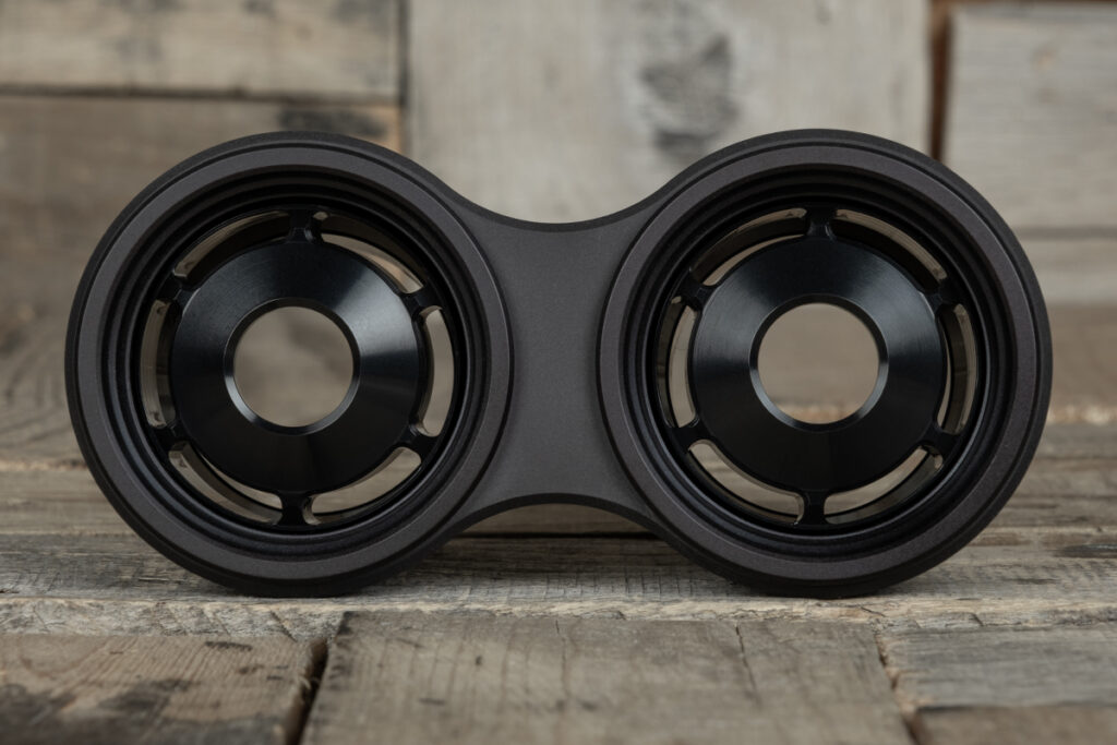 NUK Dual Deep Dish Vortex Billet Aluminum A/C Vent by Restomod Air