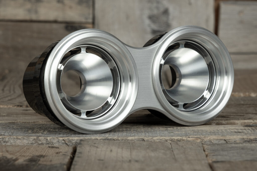 NUK Dual Deep Dish Vortex Billet Aluminum A/C Vent by Restomod Air