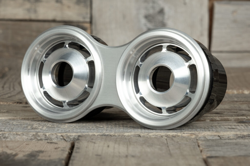 NUK Dual Deep Dish Vortex Billet Aluminum A/C Vent by Restomod Air