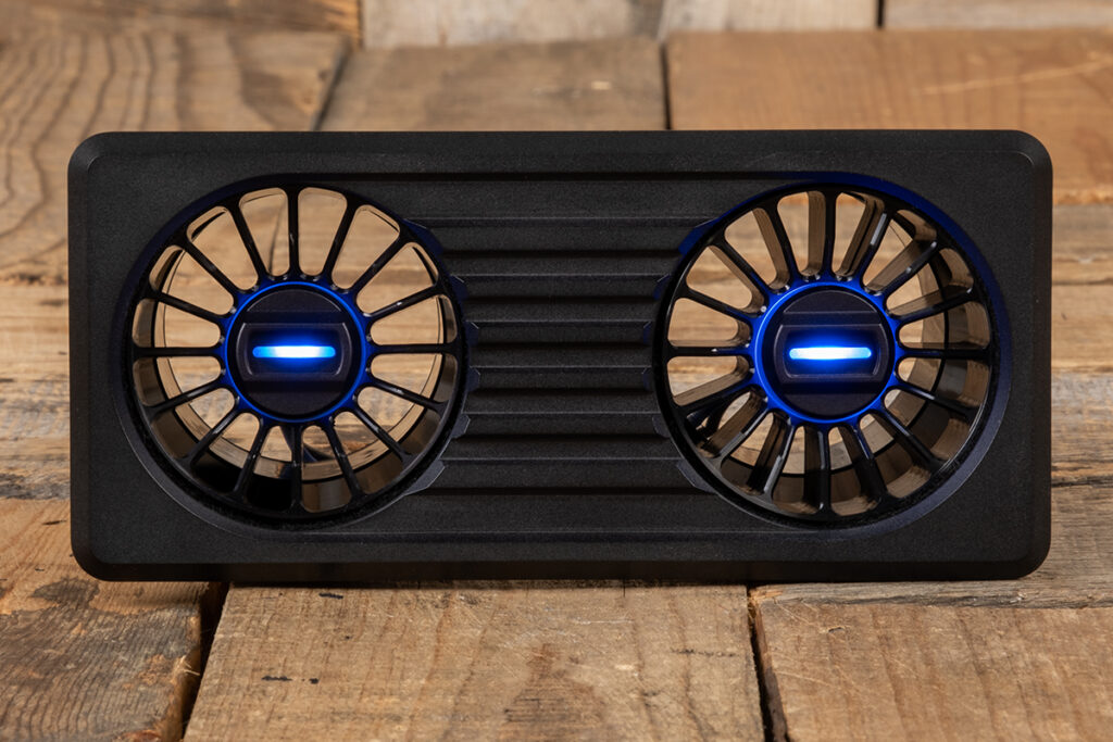 Quantum Dual Halo Blue A/C Vent by Restomod Air