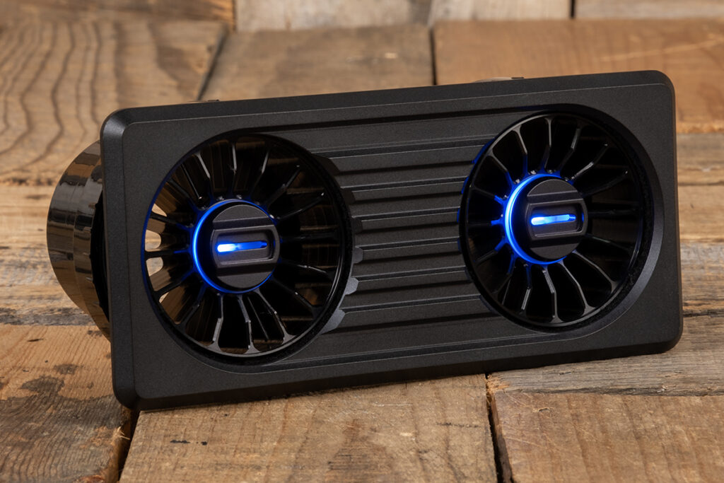 Quantum Dual Halo Blue A/C Vent by Restomod Air